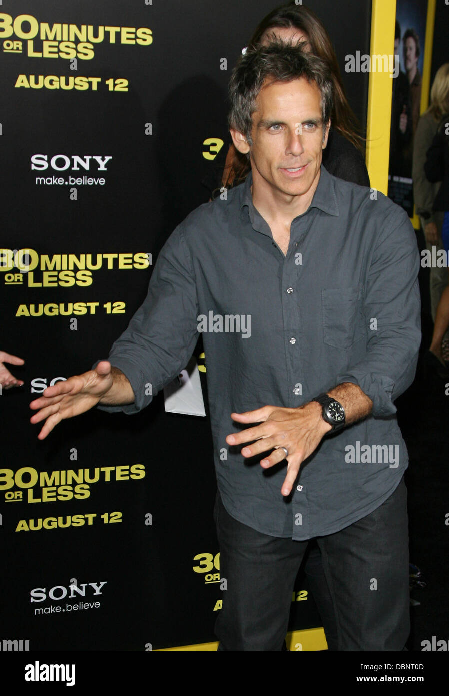 Producer Ben Stiller Los Angeles Premiere of "30 Minutes Or Less" held ...
