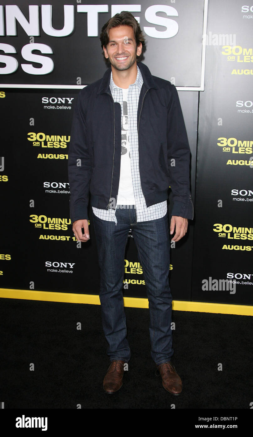 Colin Owen Los Angeles Premiere of "30 Minutes Or Less" held at Grauman ...