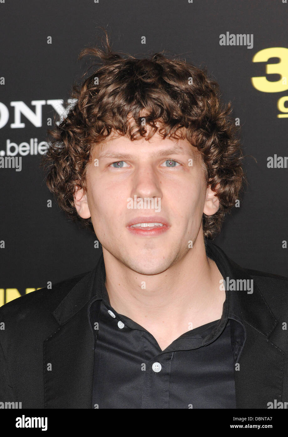 Jesse Eisenberg Los Angeles Premiere of "30 Minutes Or Less" held at ...