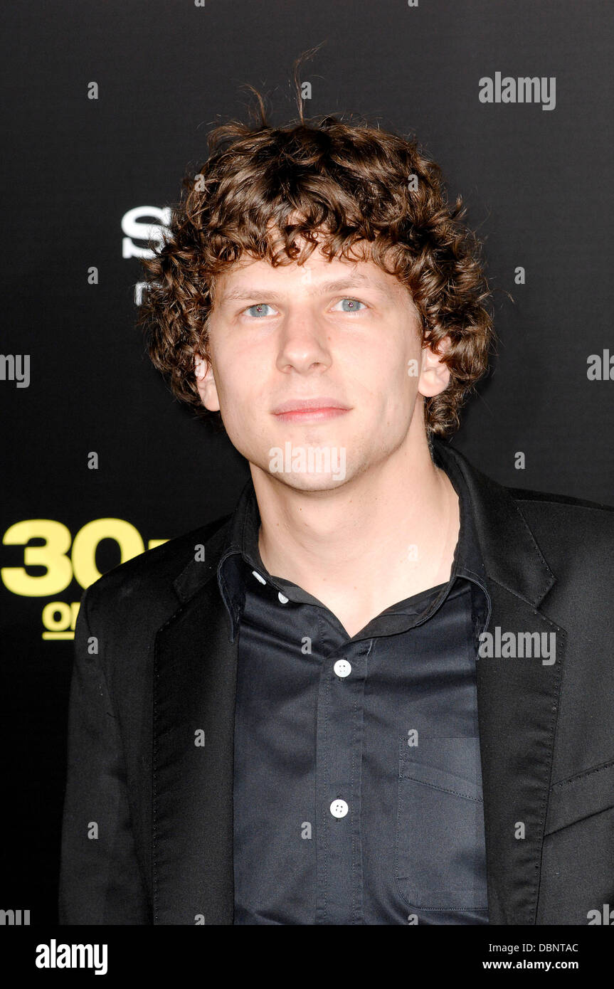 Jesse Eisenberg Los Angeles Premiere of "30 Minutes Or Less" held at ...