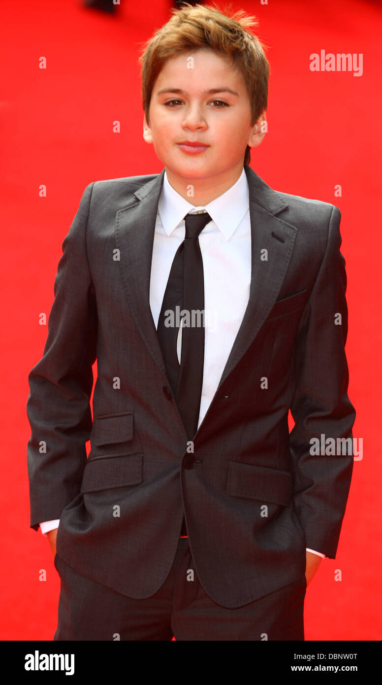 Theo Stevenson attends the World Film Premiere of Horrid Henry at BFI ...