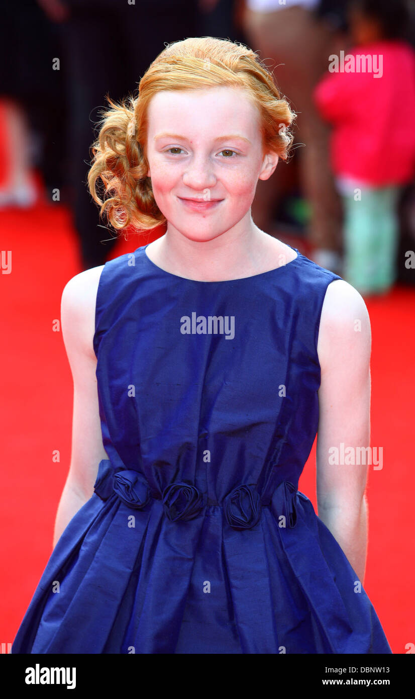 Scarlett Stitt attends the World Film Premiere of Horrid Henry at BFI ...