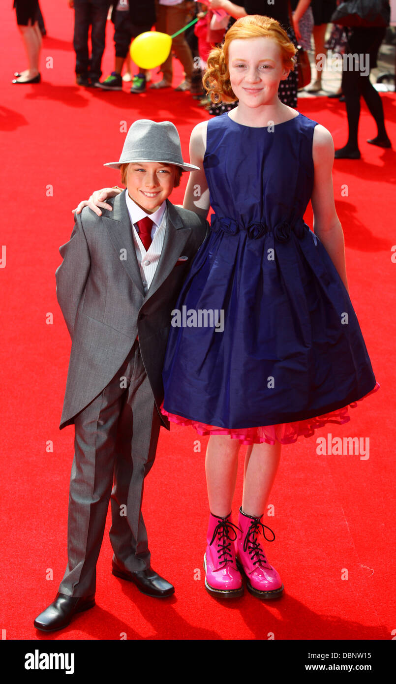 Ross Marron and Scarlett Stitt attend the World Film Premiere of Horrid ...