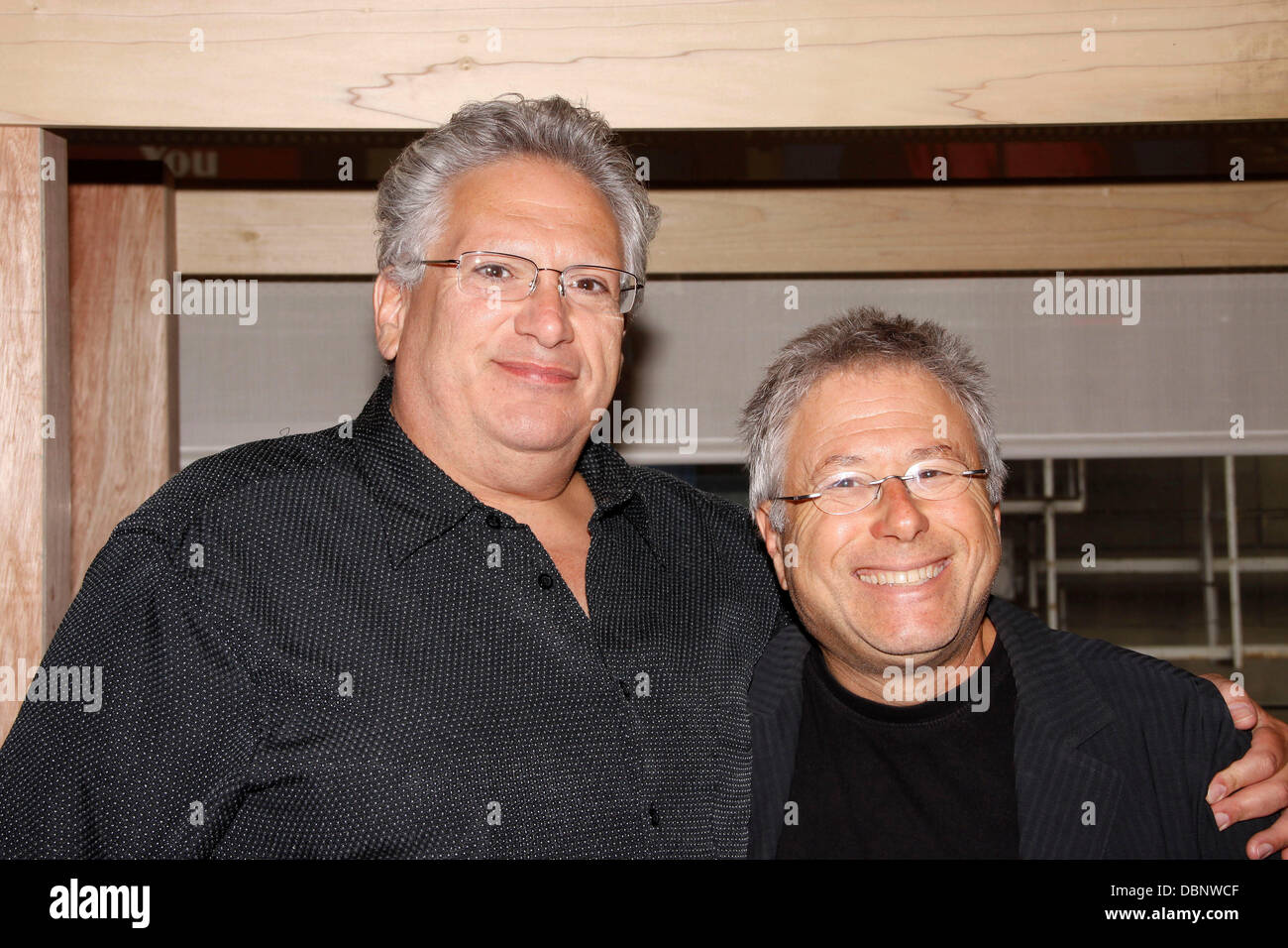 Harvey Fierstein and Alan Menken Meet and greet with the cast and ...