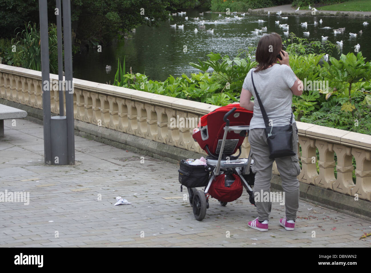 Pushchair park hi-res stock photography and images - Alamy