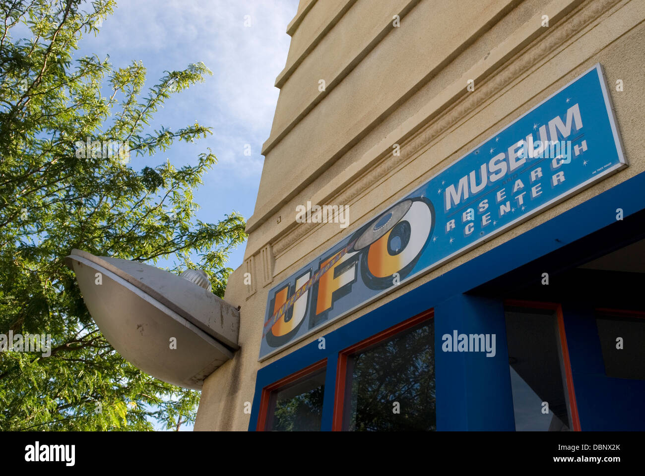 UFO Museum Research Center Roswell New Mexico USA Stock Photo - Alamy