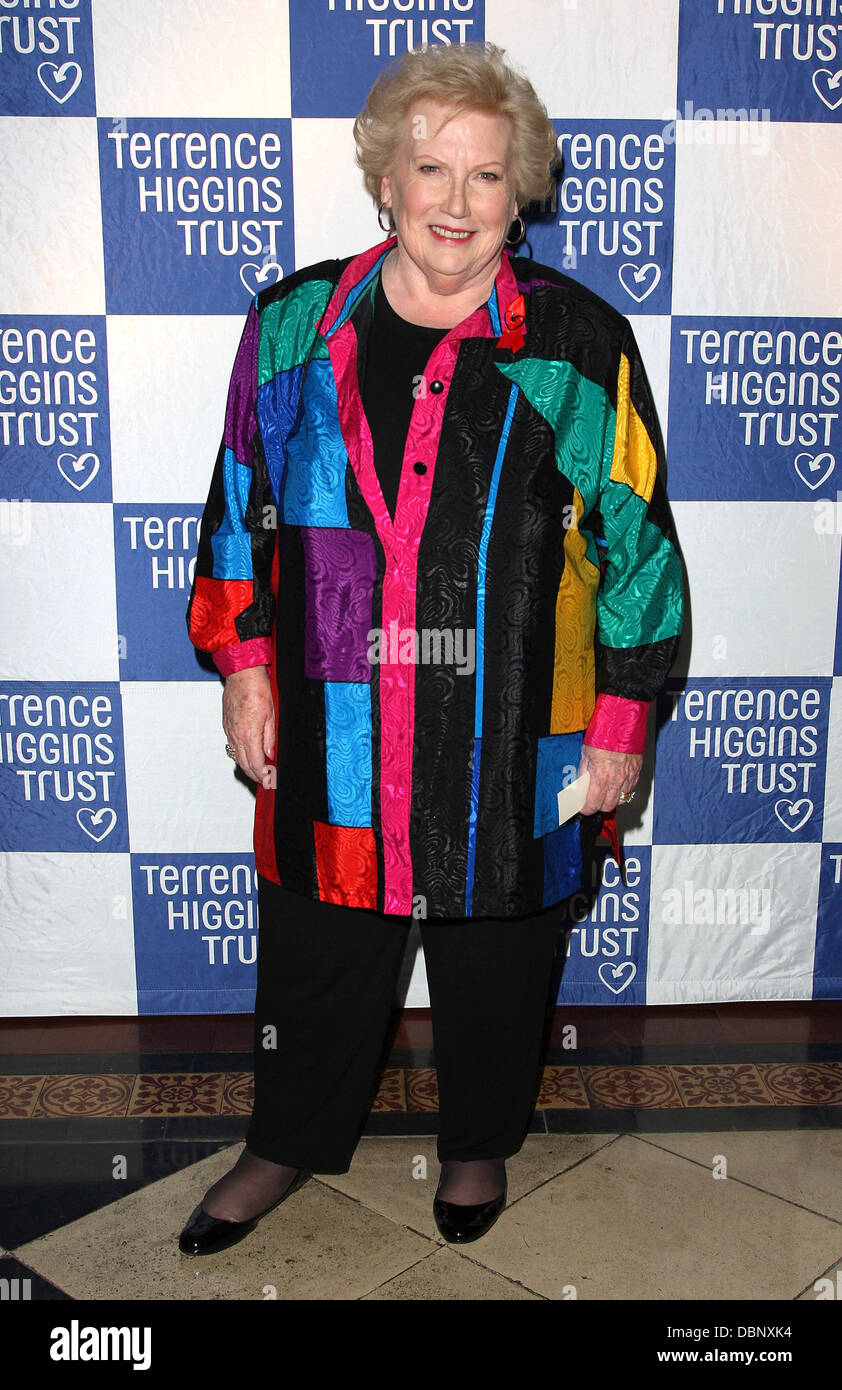 Denise Robertson 2011 Terrence Higgins Trust Gala dinner held at the ...