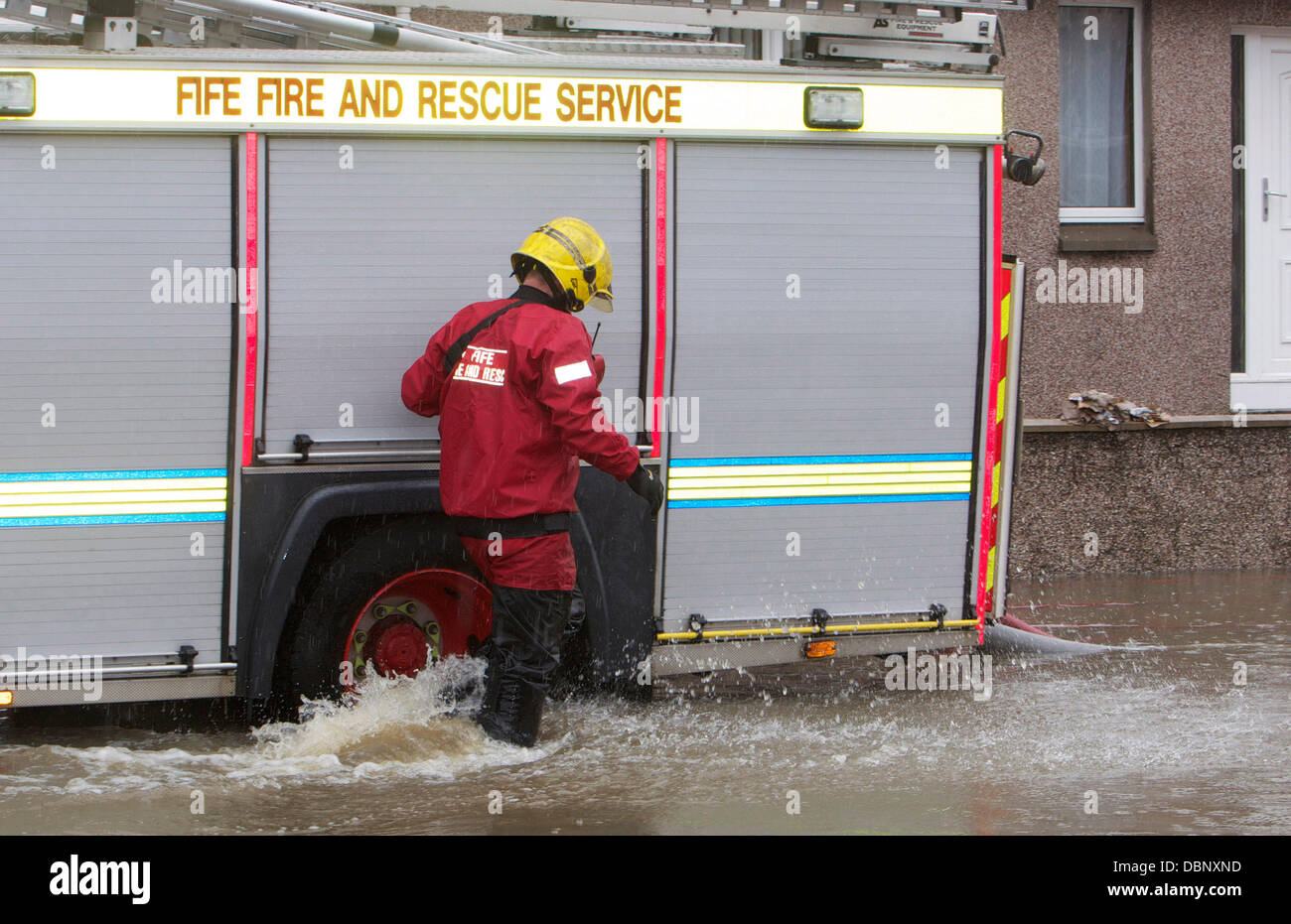Flash floods have hit Fife, Scotland, with water threatening homes and ...