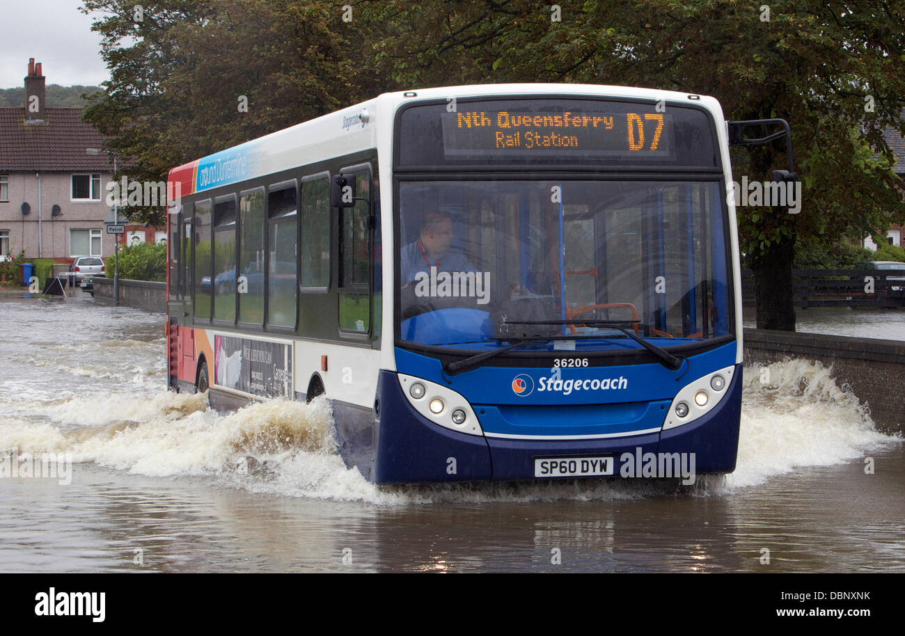 Flash floods have hit Fife, Scotland, with water threatening homes and ...