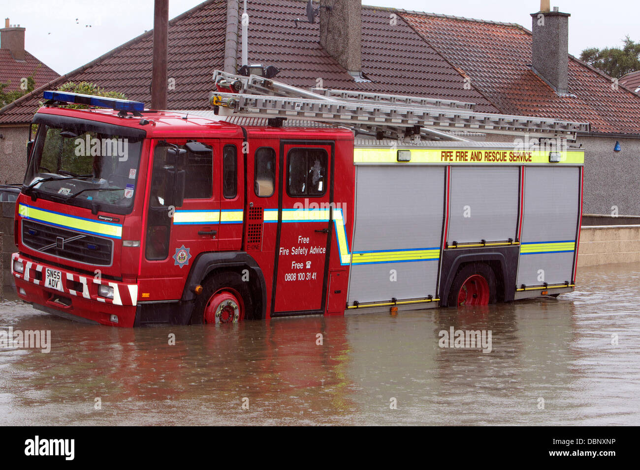 Flash floods have hit Fife, Scotland, with water threatening homes and ...
