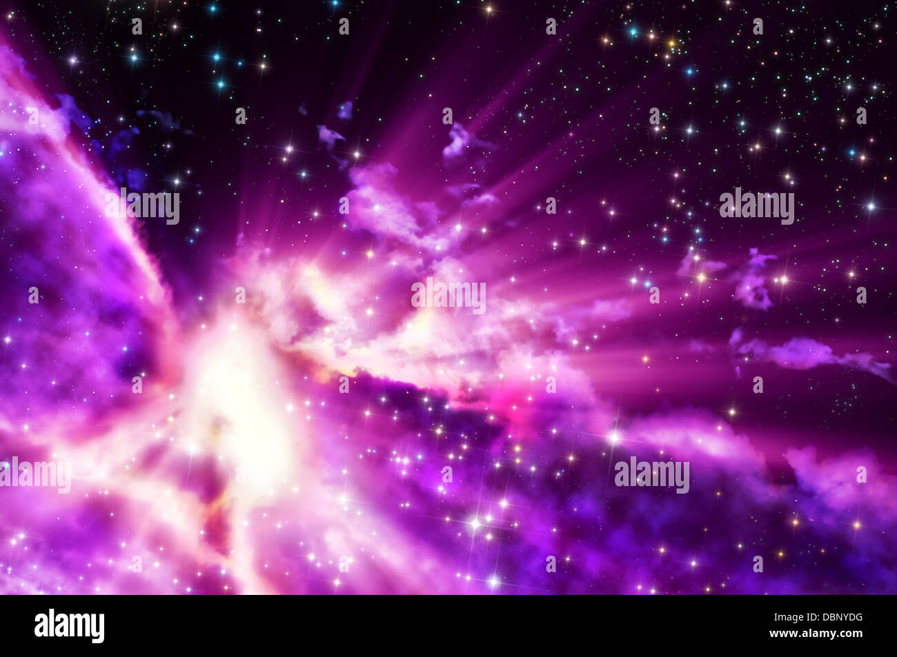 birth of a new nebula Stock Photo - Alamy