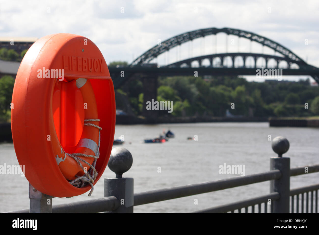 River life saving equipment hi-res stock photography and images - Alamy