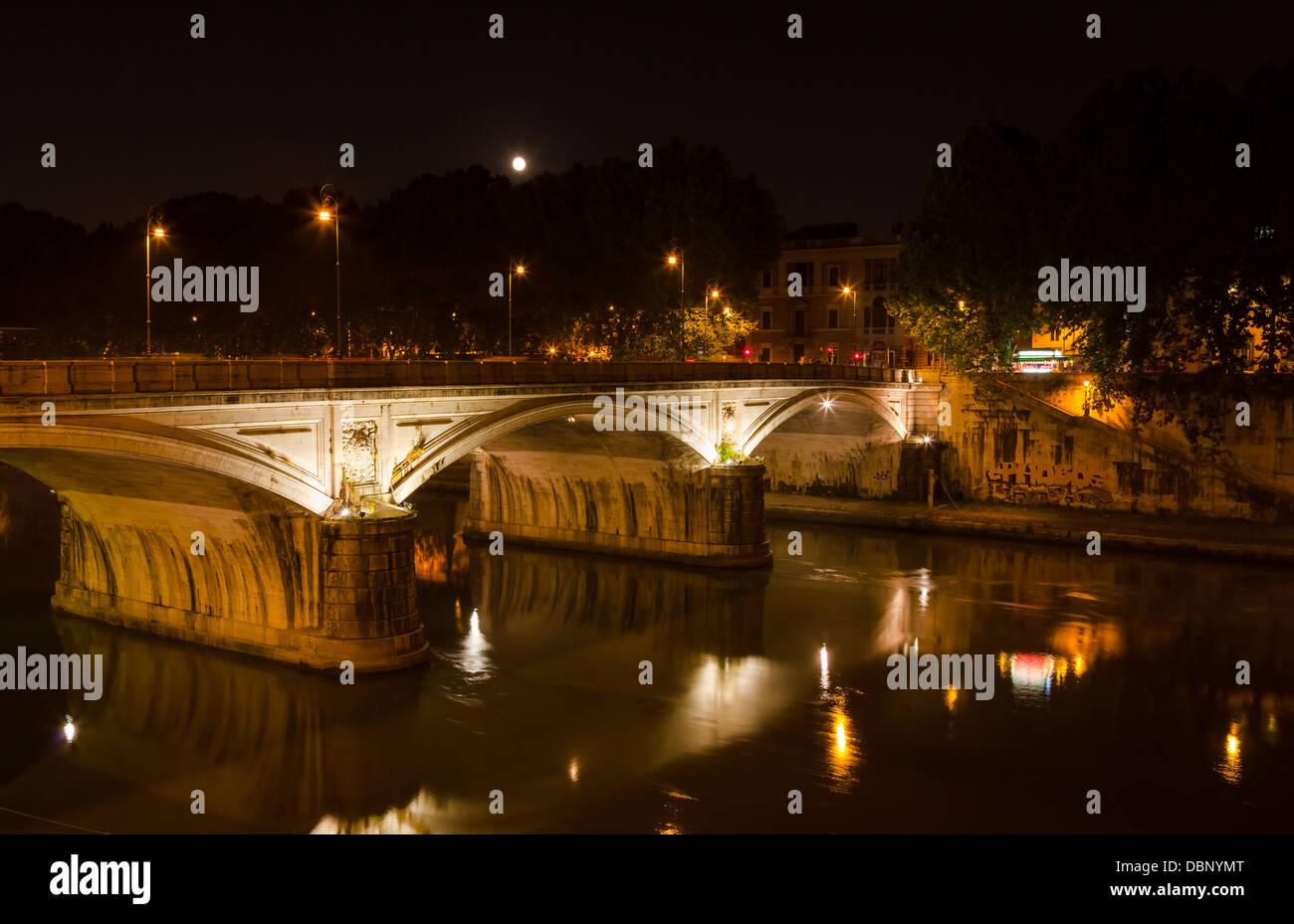 Ponte umberto tiber river hi-res stock photography and images - Alamy