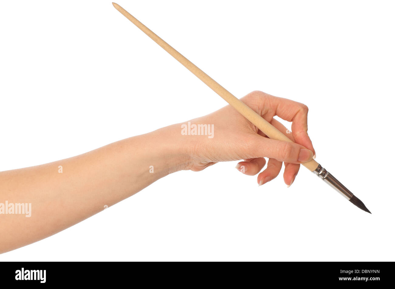 Person painting drawing Cut Out Stock Images & Pictures - Alamy