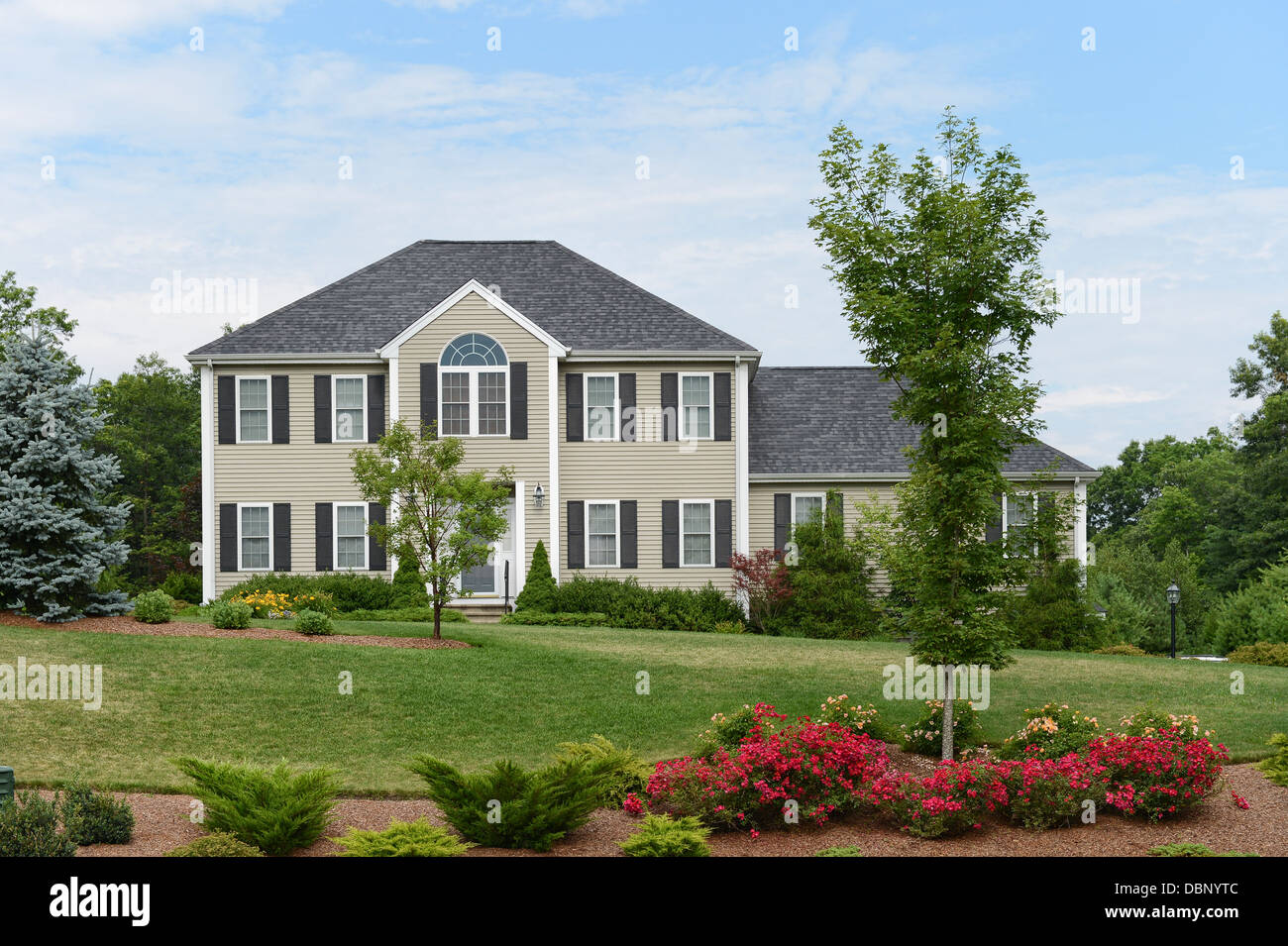 luxury house in boston Stock Photo - Alamy