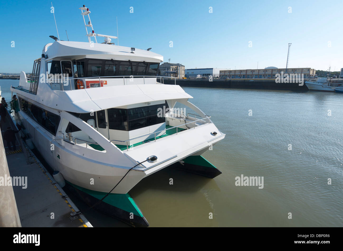 Small passenger boat hi-res stock photography and images - Alamy