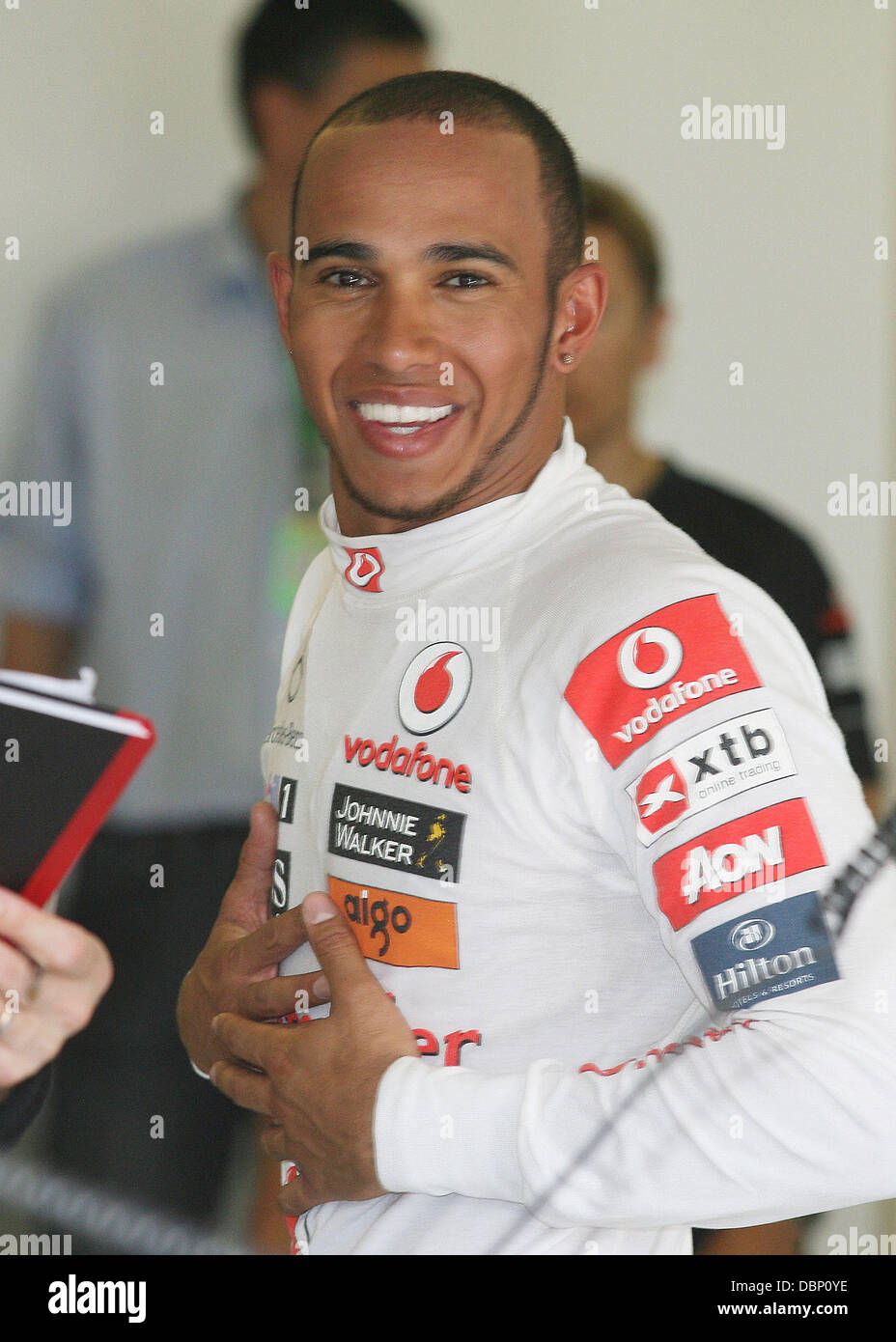 Lewis Hamilton The Hungarian Formula 1 Grand Prix - Practice Budapest ...
