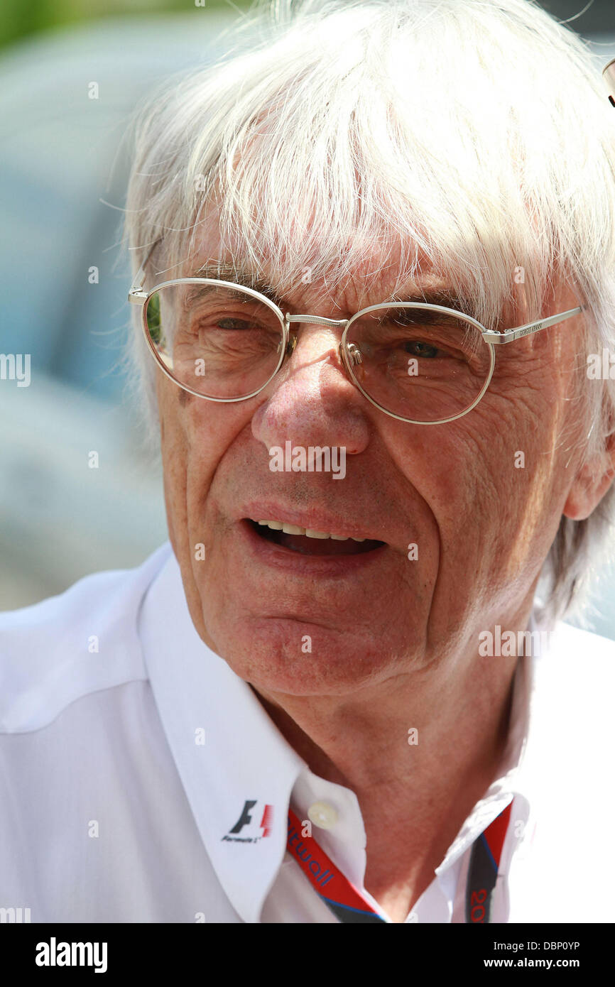 Bernie Ecclestone The Hungarian Formula 1 Grand Prix - Qualifying ...