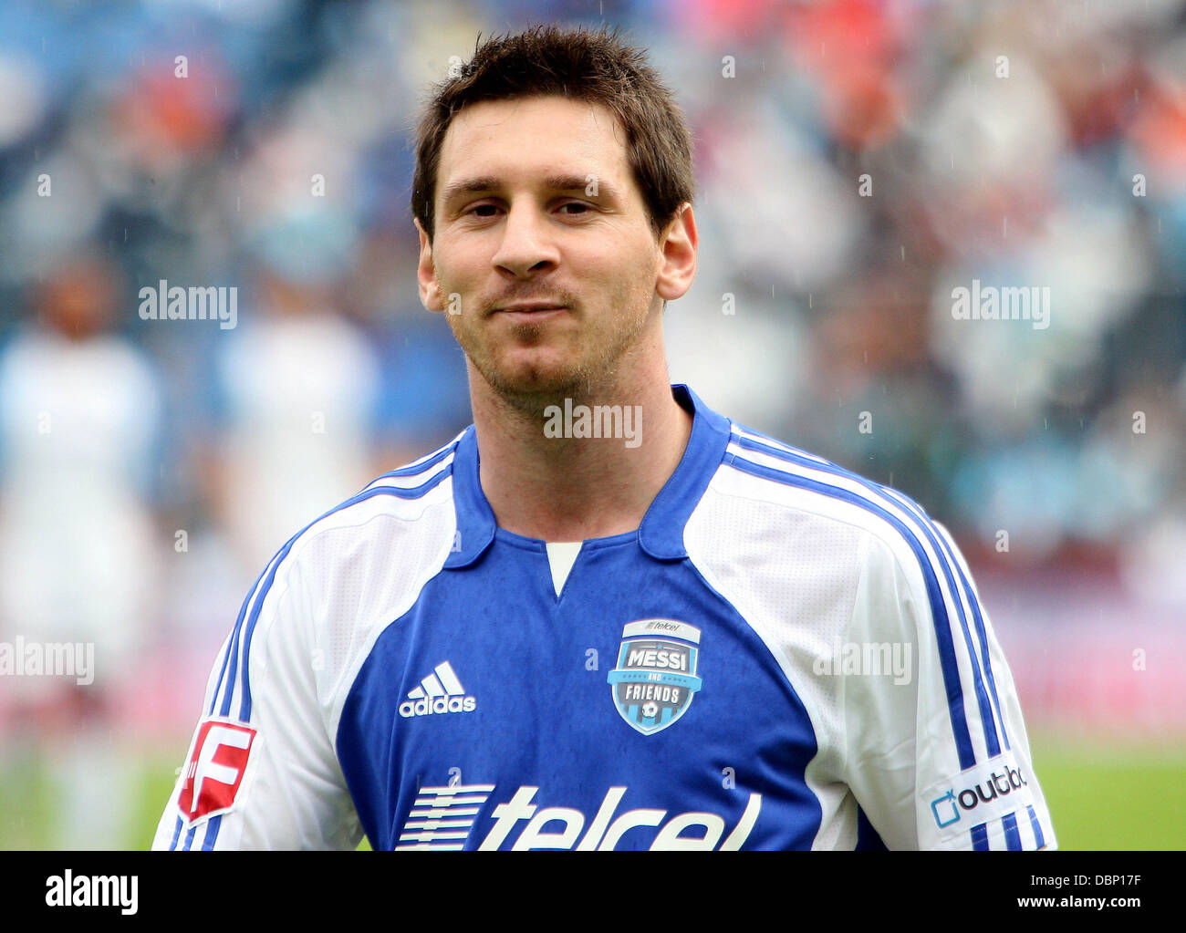 Lionel Messi takes part in a friendly match 'Messi and Friends' at ...