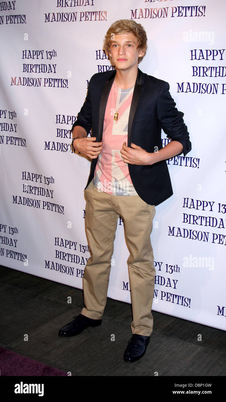 Cody Simpson Madison Pettis's 13th birthday party at Eden - Arrivals ...