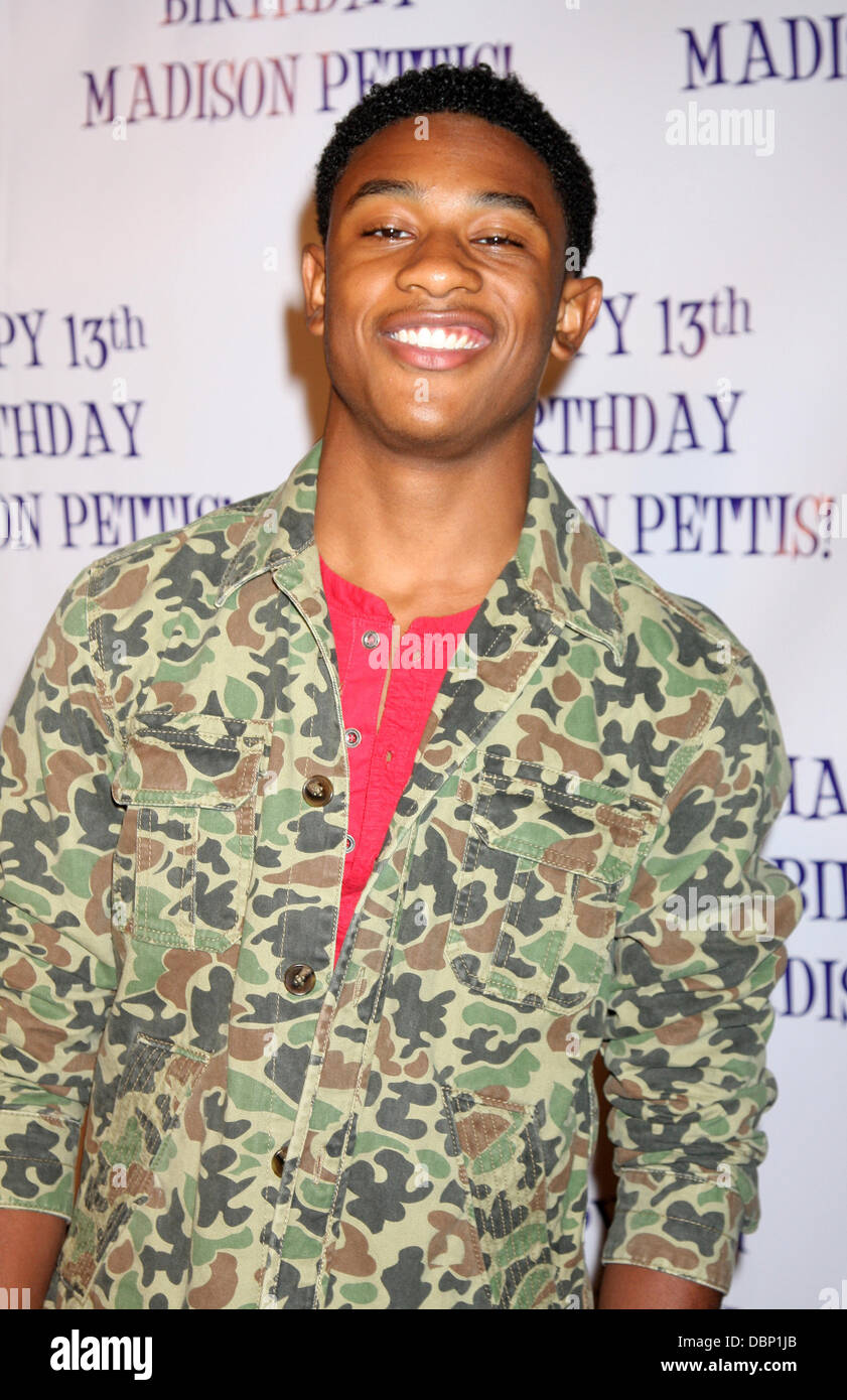 Justin Martin Madison Pettis's 13th birthday party at Eden - Arrivals ...