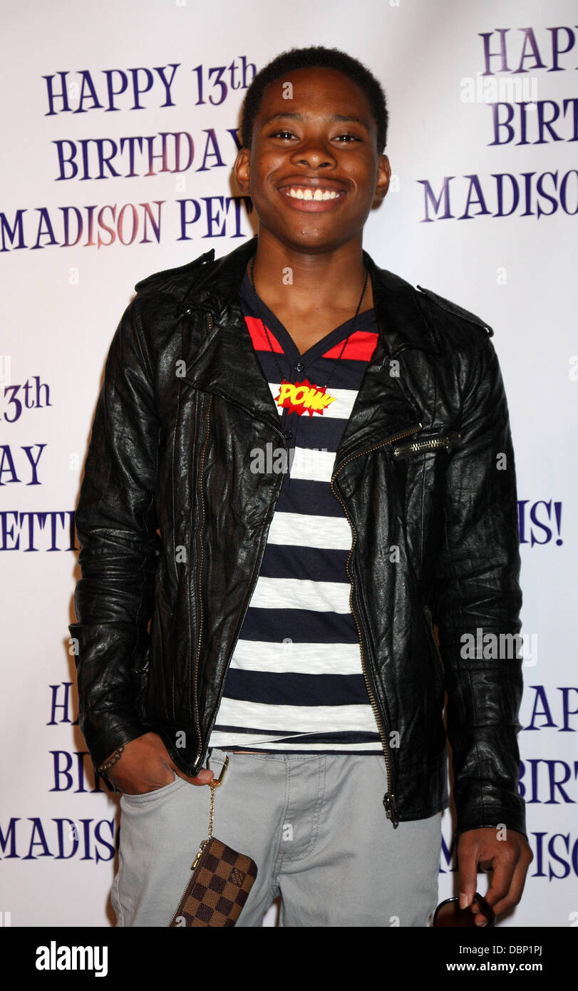 Carlon Jeffery Madison Pettis's 13th birthday party at Eden - Arrivals ...