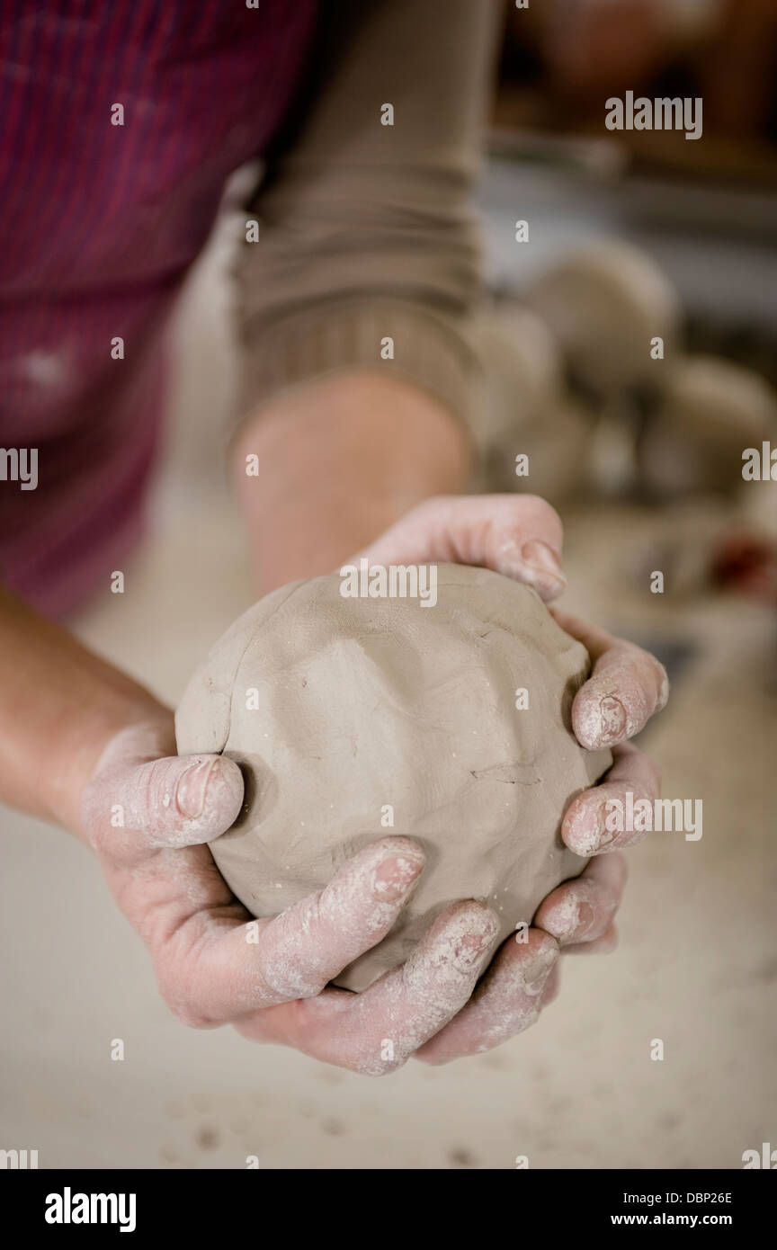 Clay ball making hi-res stock photography and images - Alamy