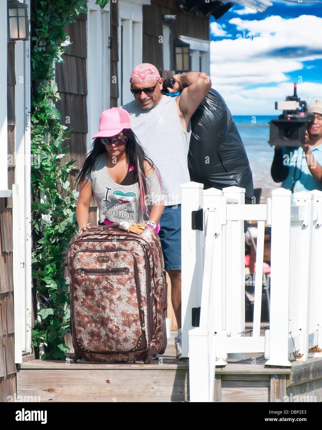 Nicole Polizzi aka 'Snooki' and her father Andy Polizzi The Jersey ...