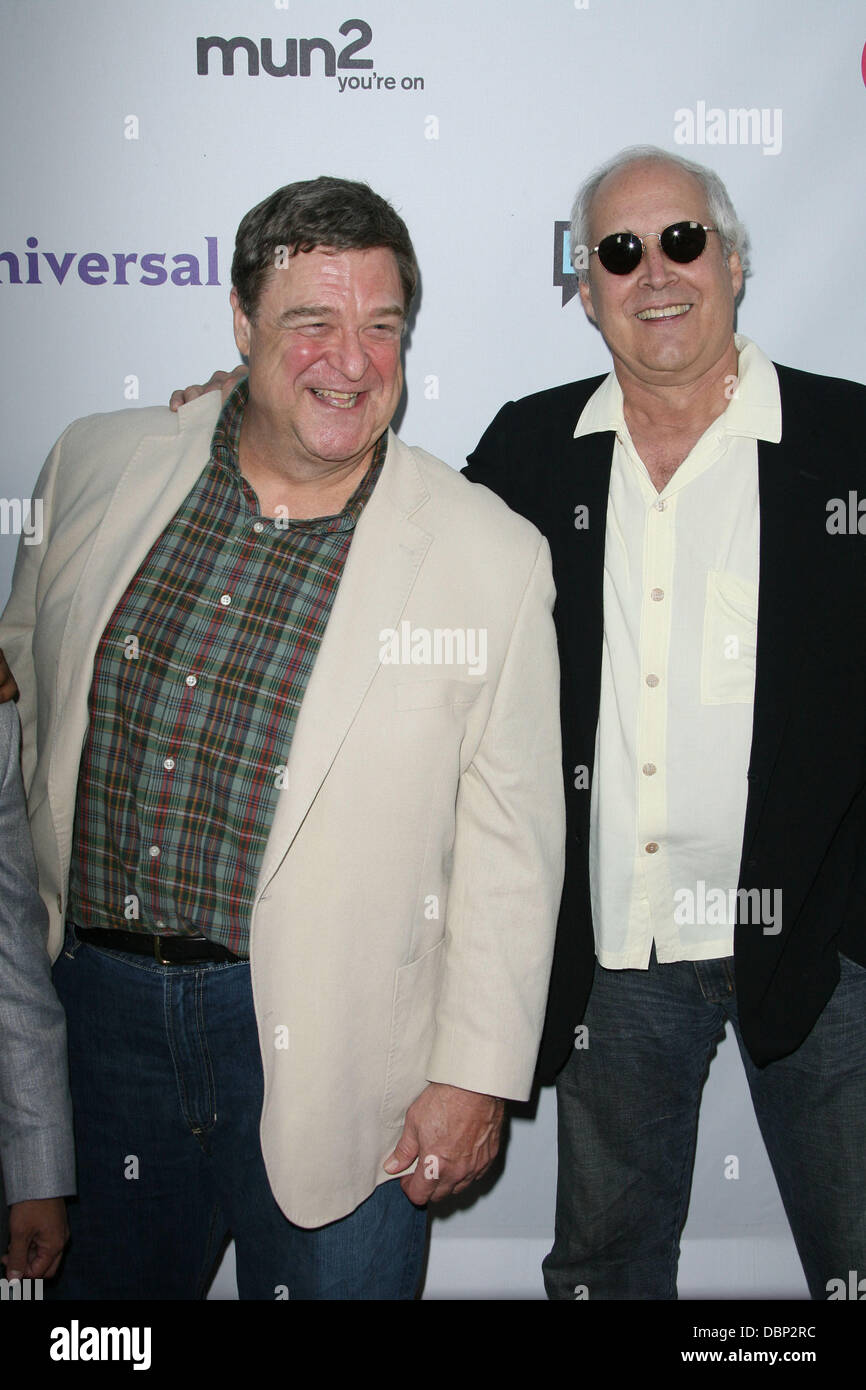 John Goodman and Chevy Chase NBC Press Tour Party held at The Bazaar at ...