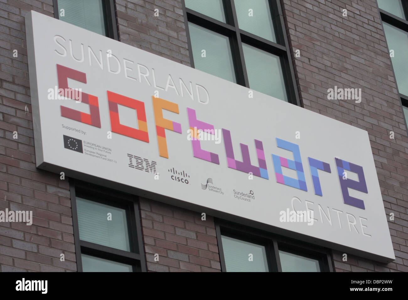 Sunderland Software Centre Stock Photo - Alamy