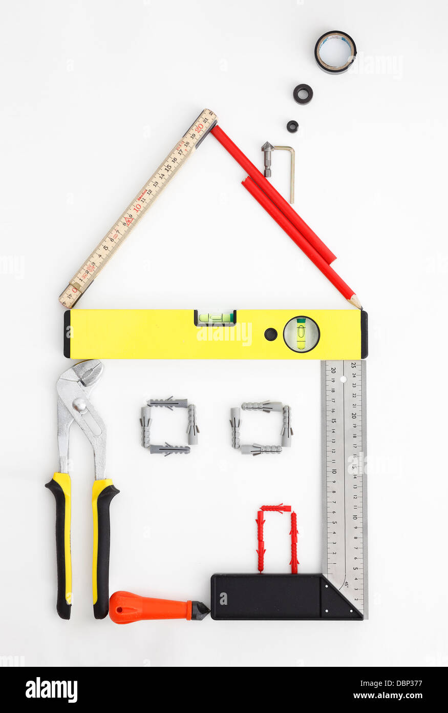 Tools shape hi-res stock photography and images - Alamy