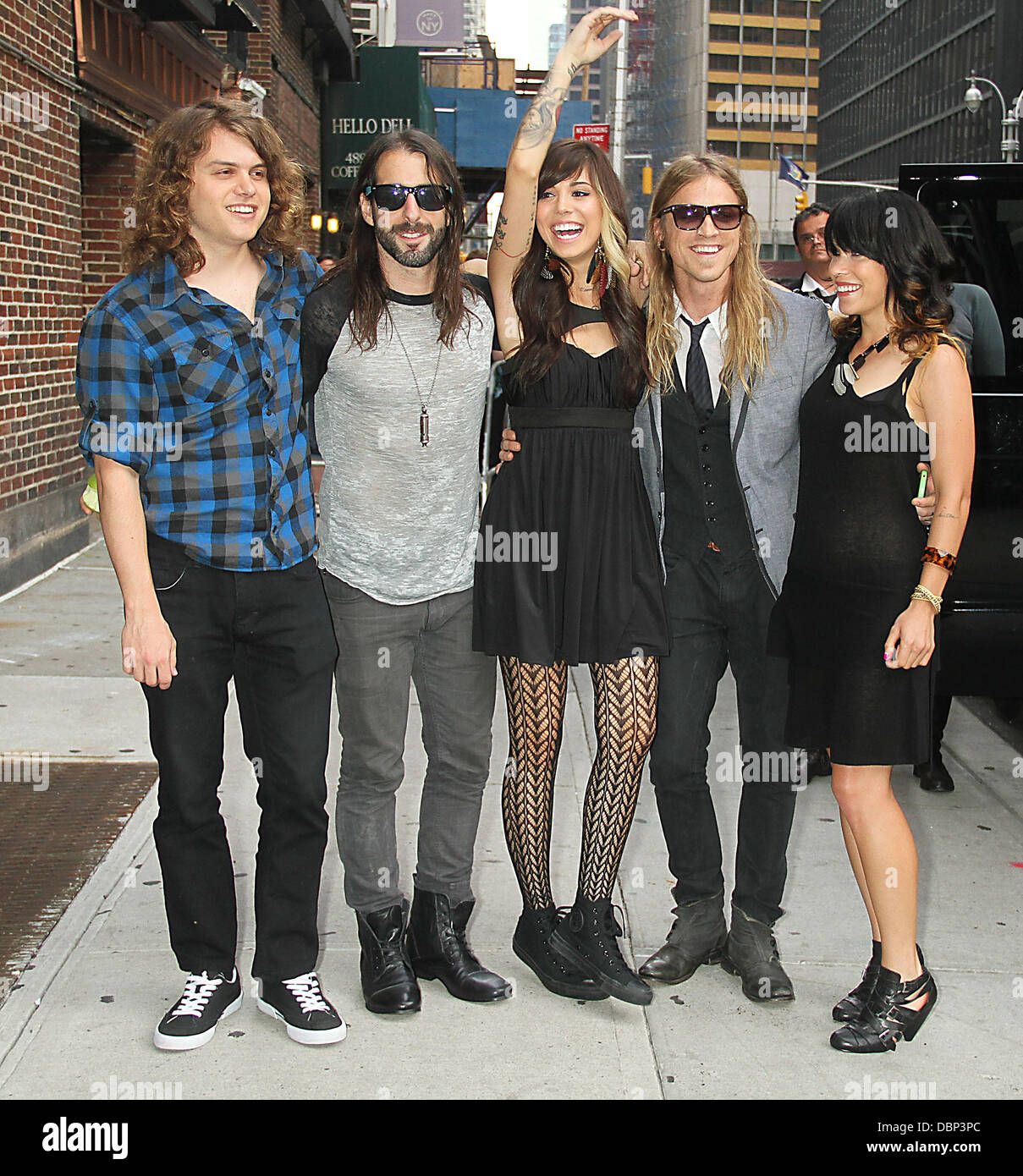 Christina Perri 'The Late Show with David Letterman' at the Ed Sullivan ...