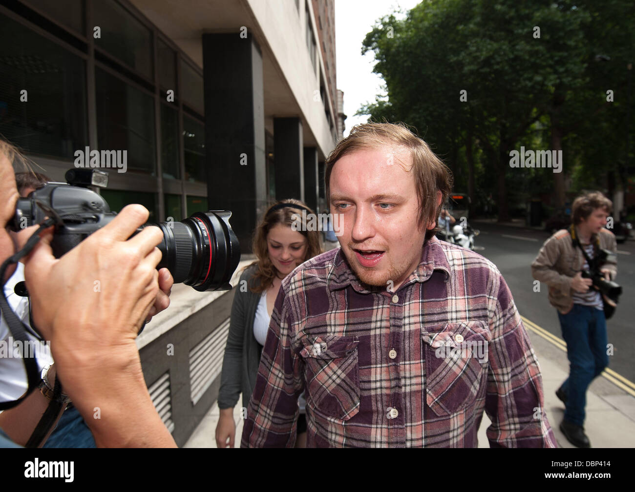 Jonathan May-Bowles aka Jonnie Marbles, 26, arriving at Westminster ...