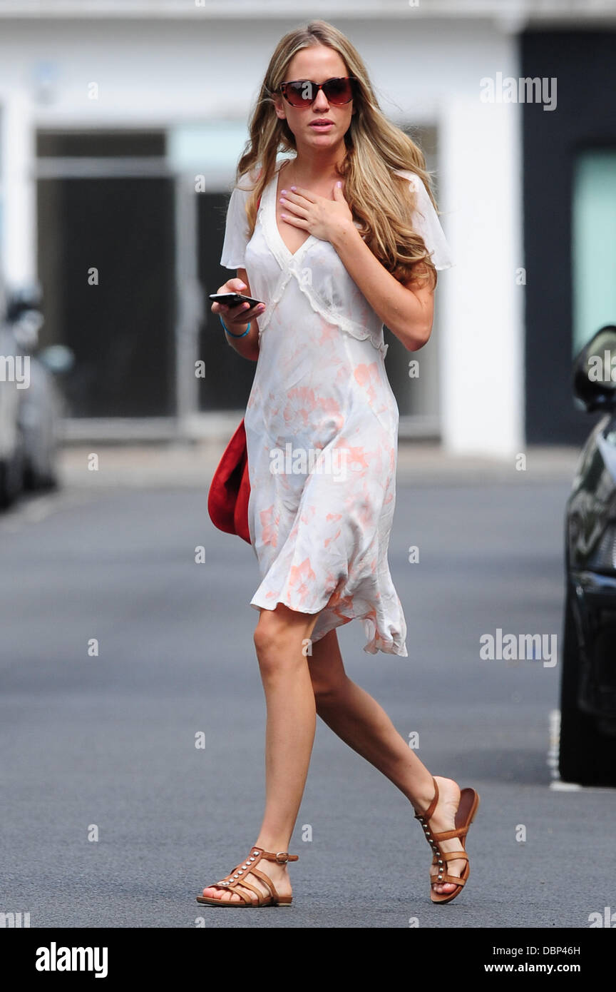 Florence Brudenell Bruce out and about in Notting Hill London, England ...