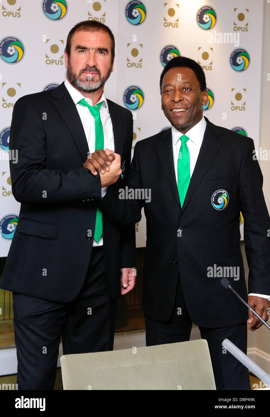 Eric Cantona and Pele Pele and Eric Cantona Host the announcement of ...