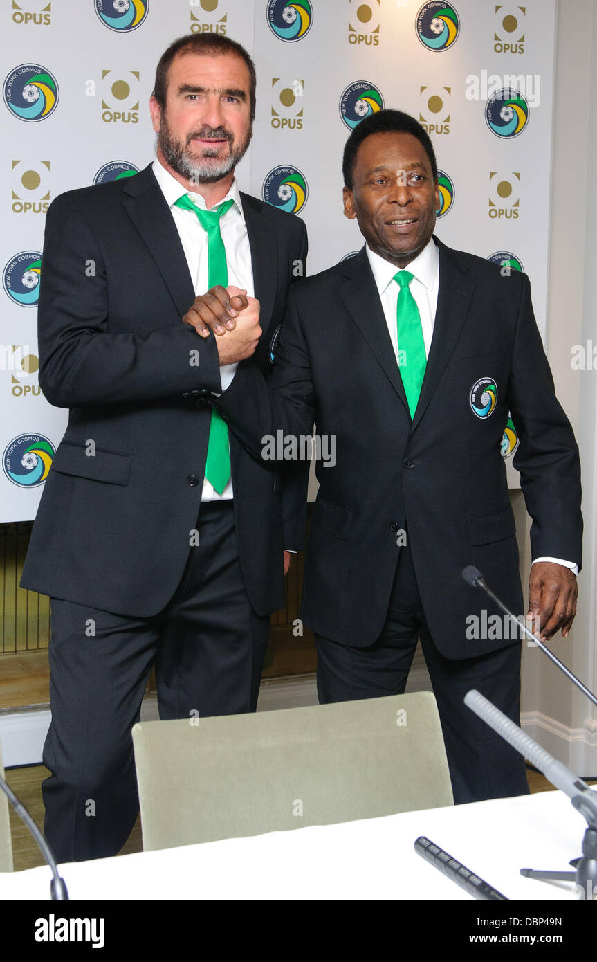 Eric Cantona and Pele Pele and Eric Cantona Host the announcement of ...