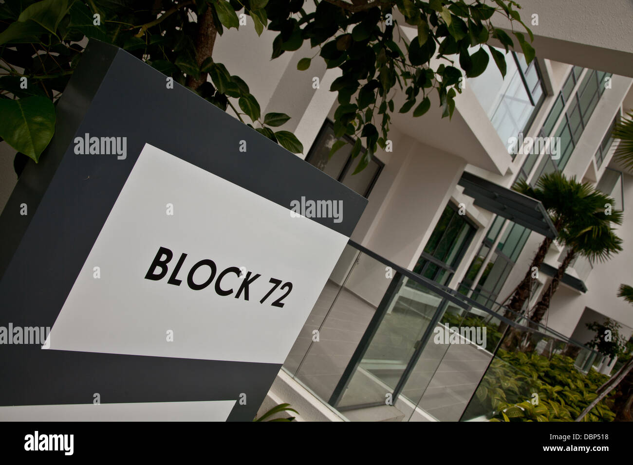 The Gale Condominium Singapore housing asia Stock Photo - Alamy