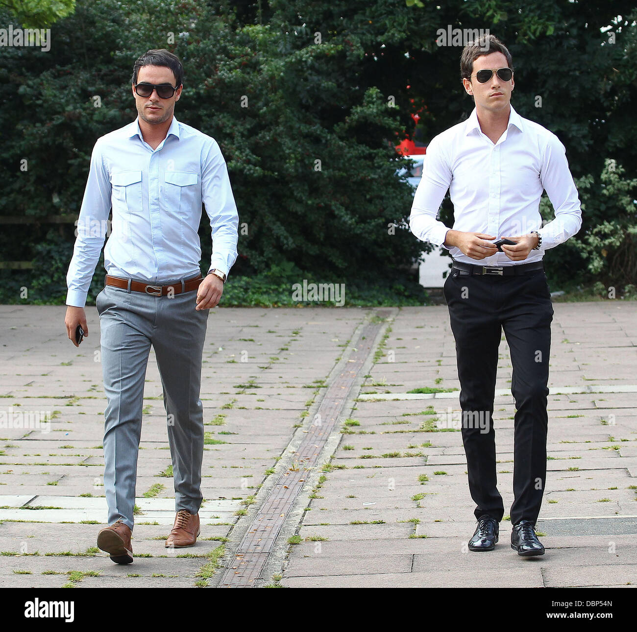 Jack Tweed and is brother Lewis Tweed at Redbridge Magistrates Court ...