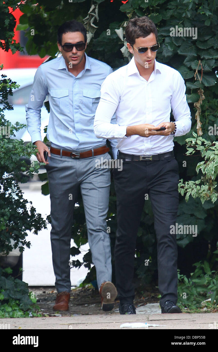 Jack Tweed and is brother Lewis Tweed at Redbridge Magistrates Court ...