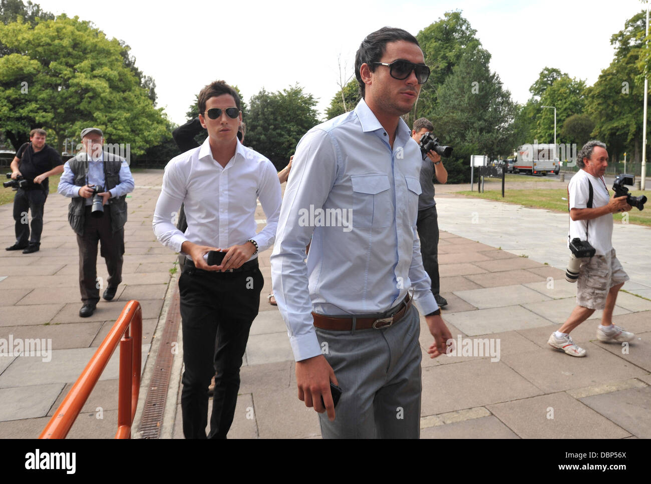Jack Tweed and his brother Lewis Tweed appear at Redbridge Magistrates ...