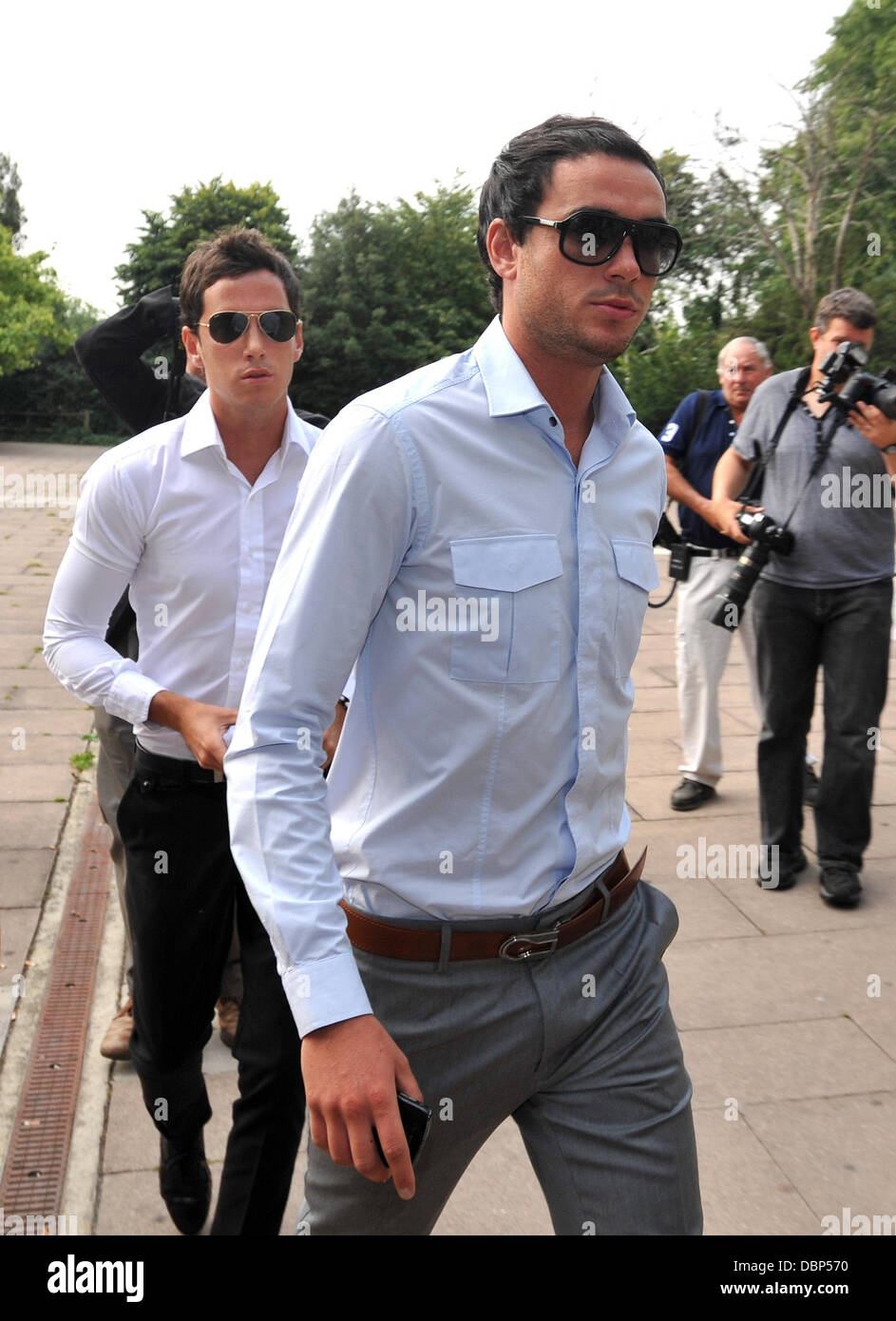 Jack Tweed and his brother Lewis Tweed appear at Redbridge Magistrates ...