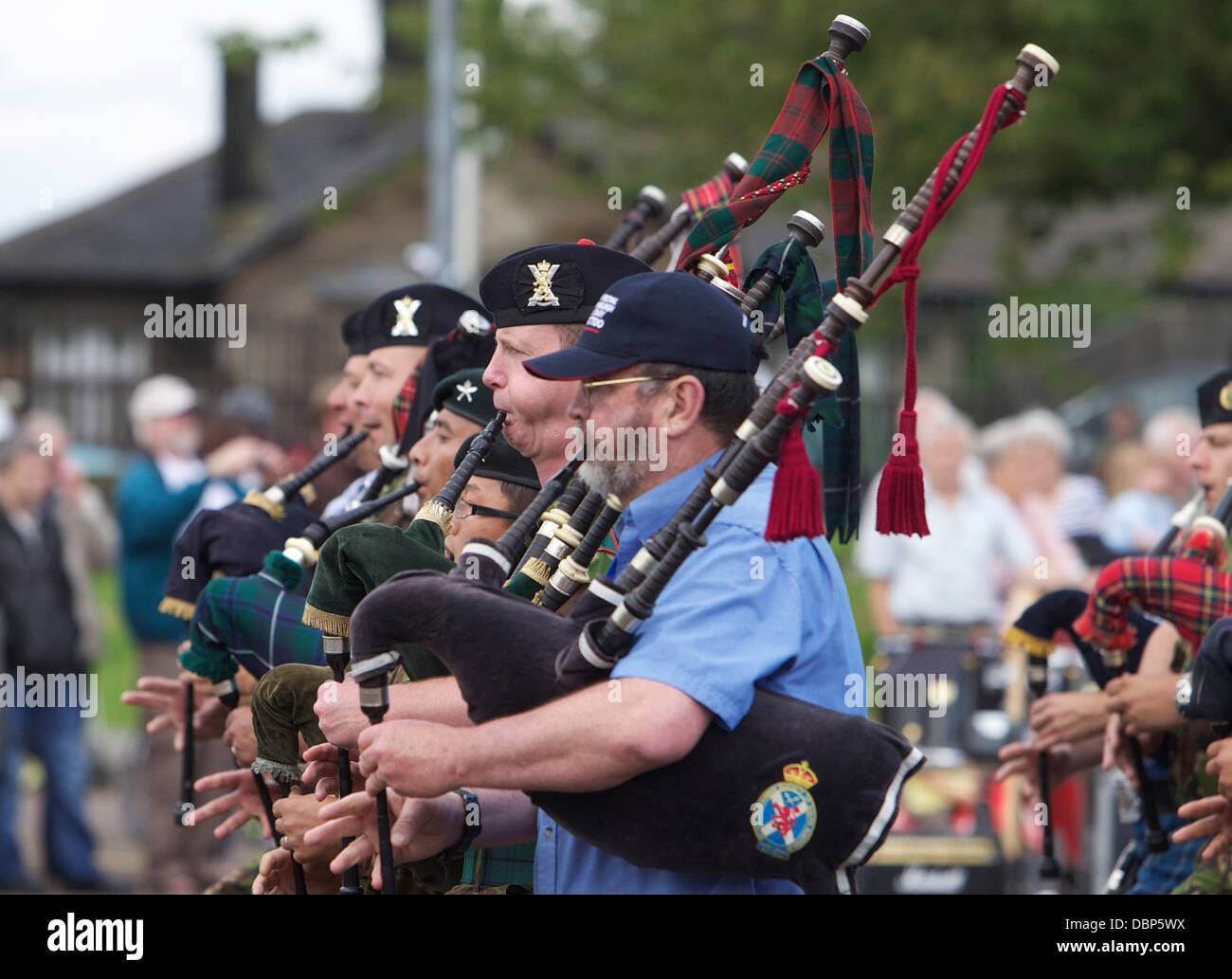 Atmosphere Edinburgh Royal Military Tattoo rehearsals 2011 held at the ...