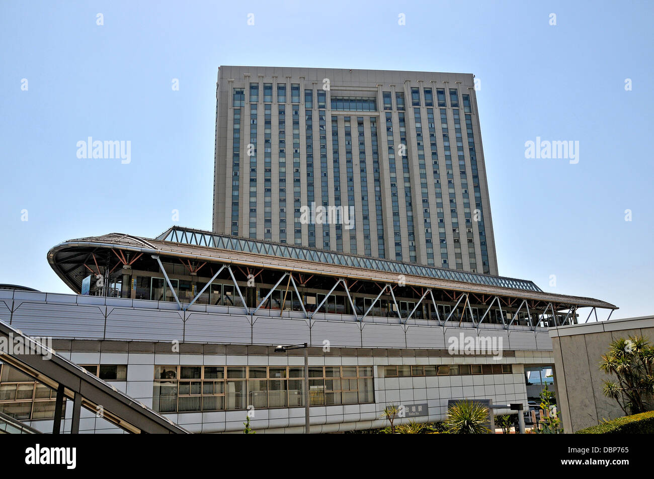 Yurikamome metro Daiba station Odaiba Tokyo Japan Stock Photo - Alamy