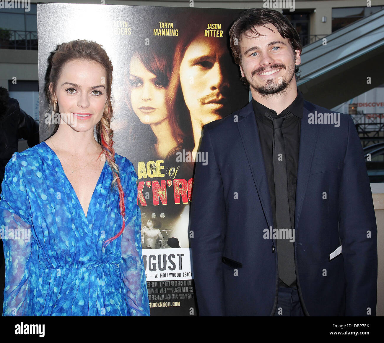 Taryn Manning and Jason Ritter "The Perfect Age Of Rock 'N' Roll" Los ...