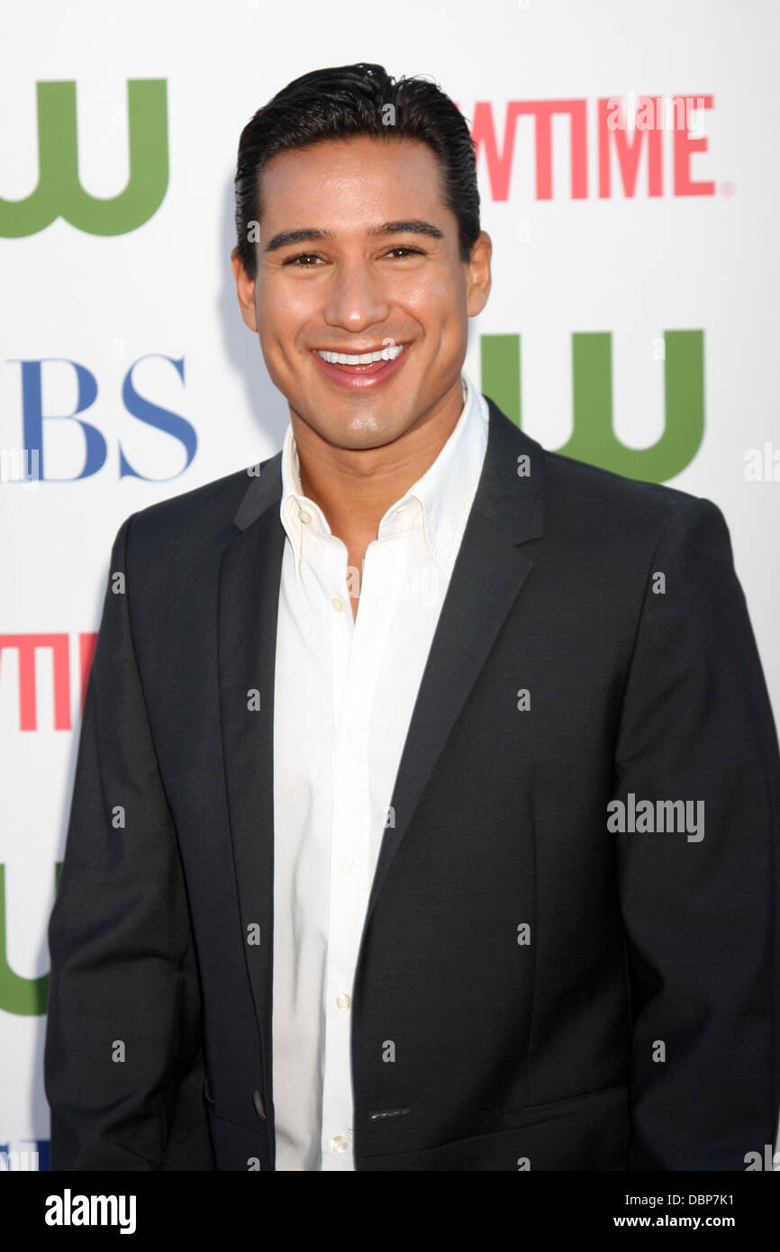 Mario Lopez CBS TCA Summer 2011 All Star Party at Robinson May Parking ...