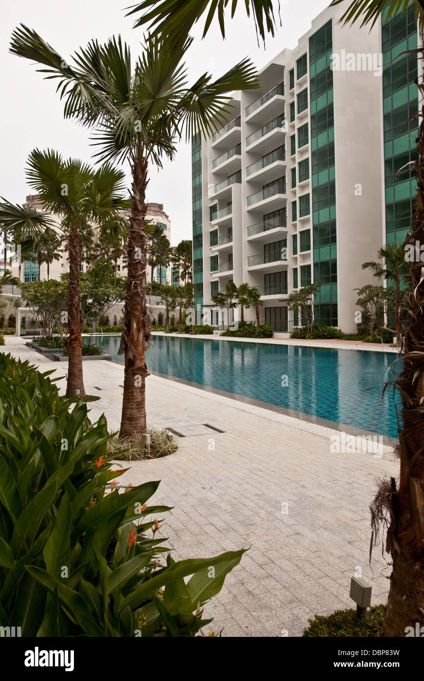 The Gale Condominium Singapore housing asia Stock Photo - Alamy