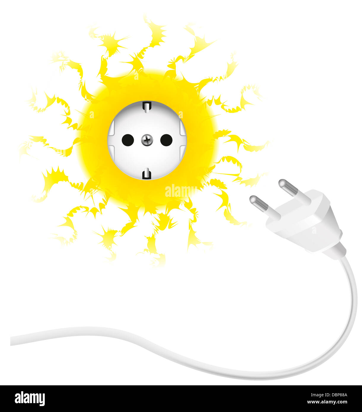 Generating green energy Cut Out Stock Images & Pictures - Alamy