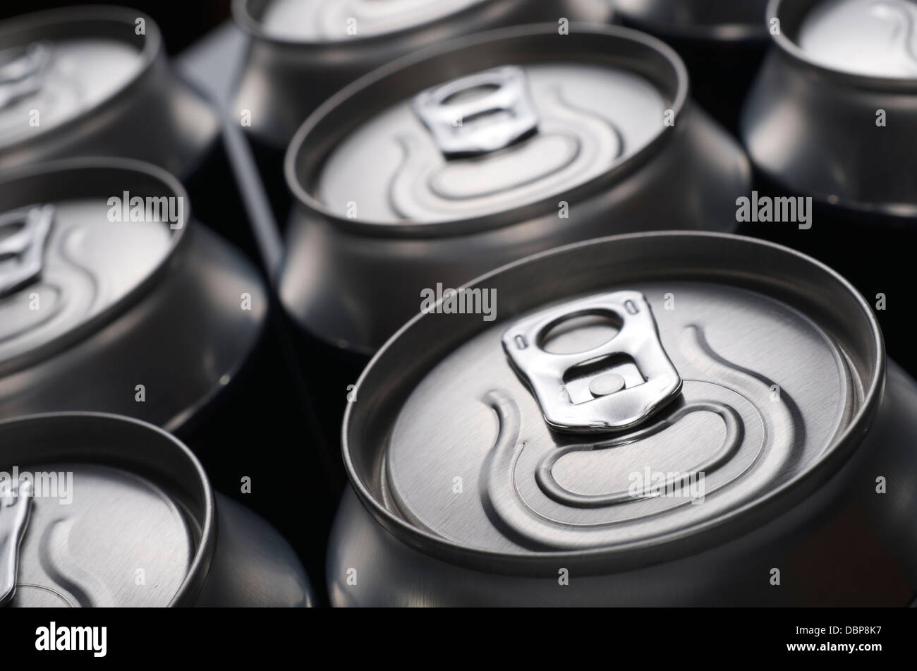 group of an aluminum can of soda Stock Photo - Alamy