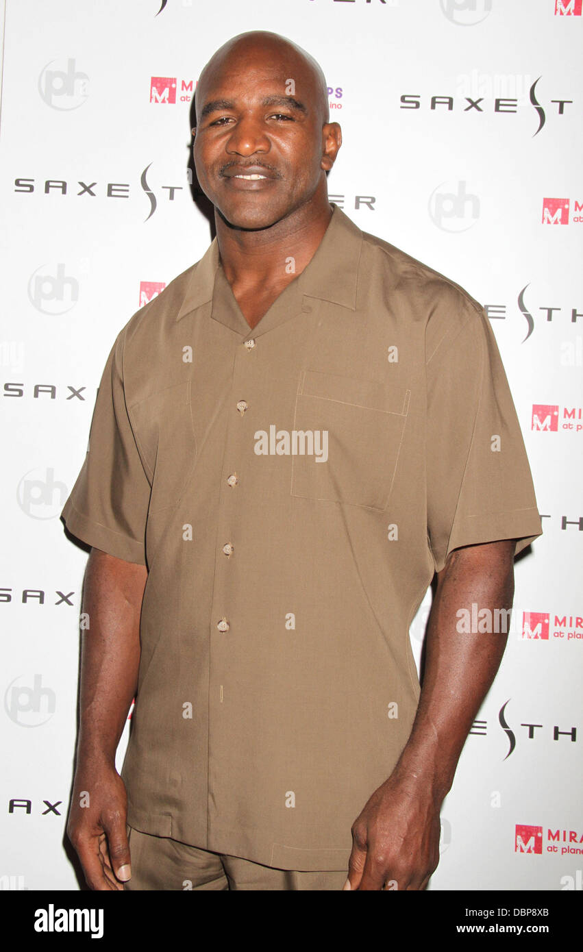 Evander Holyfield 'Vegas! The Show' 1 year anniversary celebration at ...