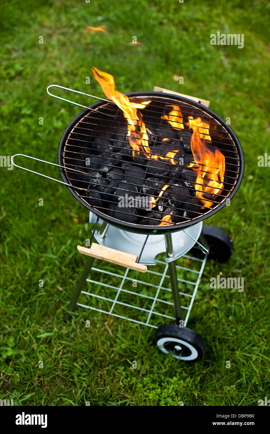 Fire, Hot grilling Stock Photo - Alamy